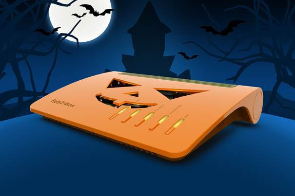 Die perfekte Halloweenparty mit FRITZ!